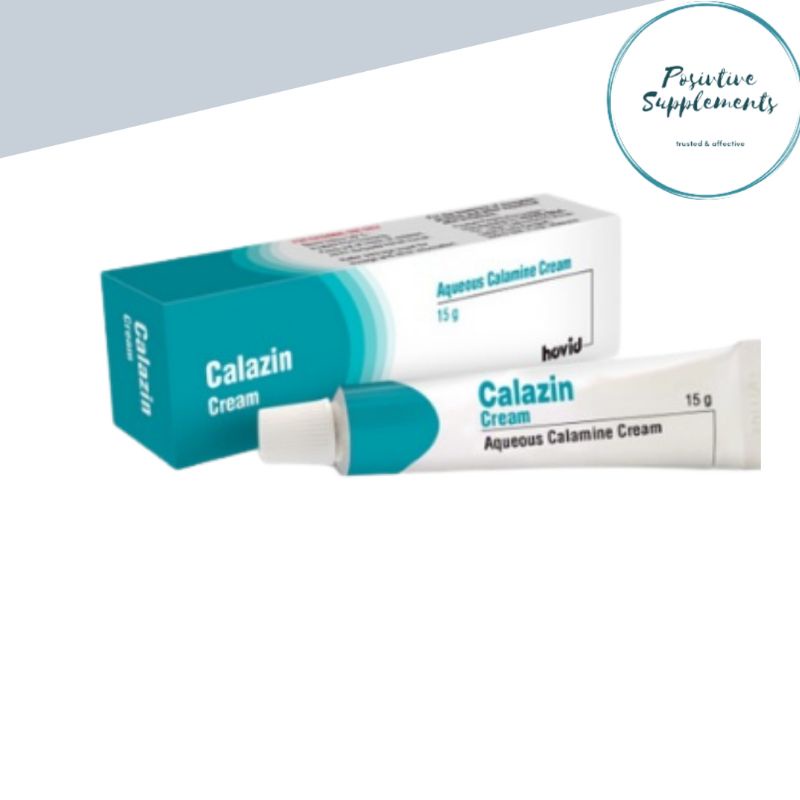 CALAZIN CREAM 15G CALAMINE + ZINC OXIDE | Shopee Singapore