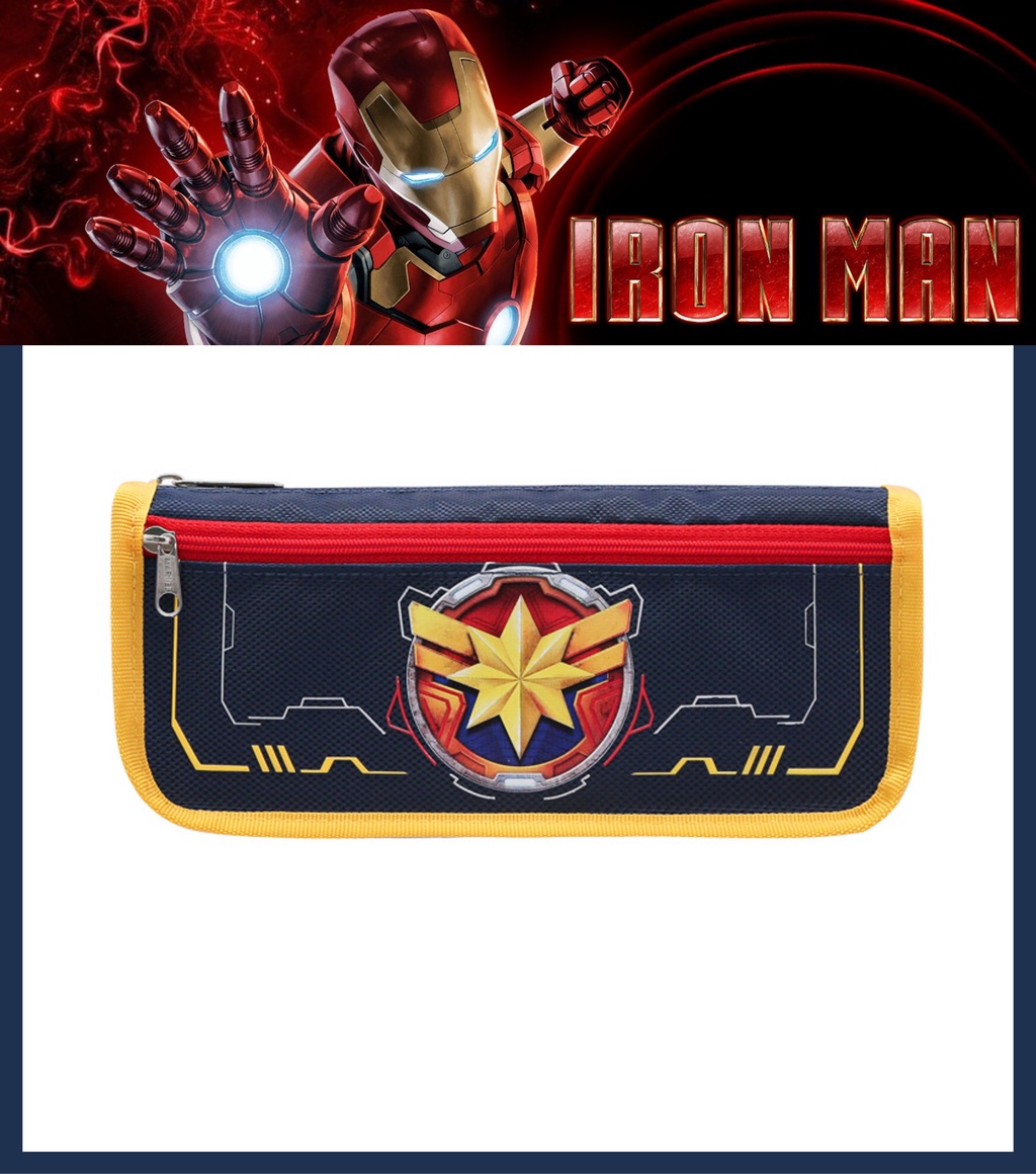 Marvel Pencil Case Latest-Model Iron Man Captain America Symbiote Venom ...