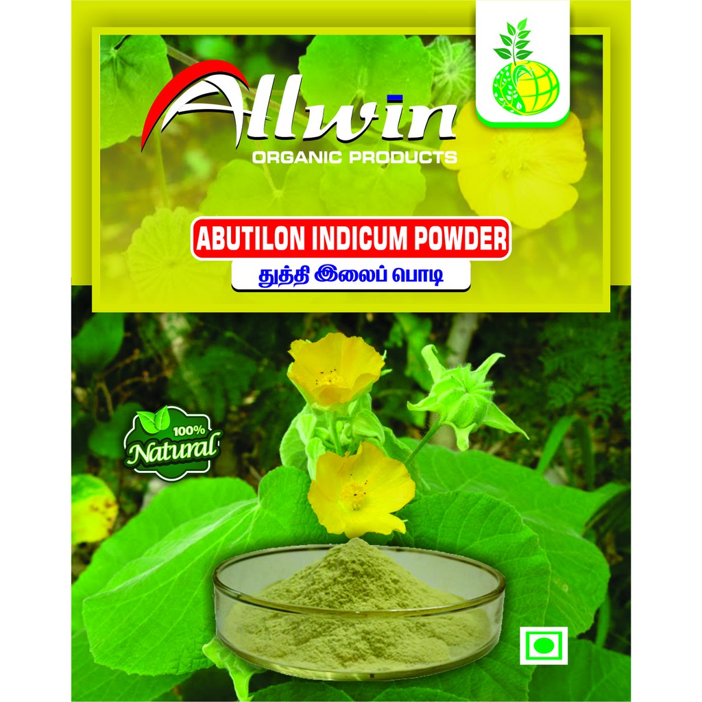 Allwin organic thuthi leaves powder 100gm | Shopee Singapore