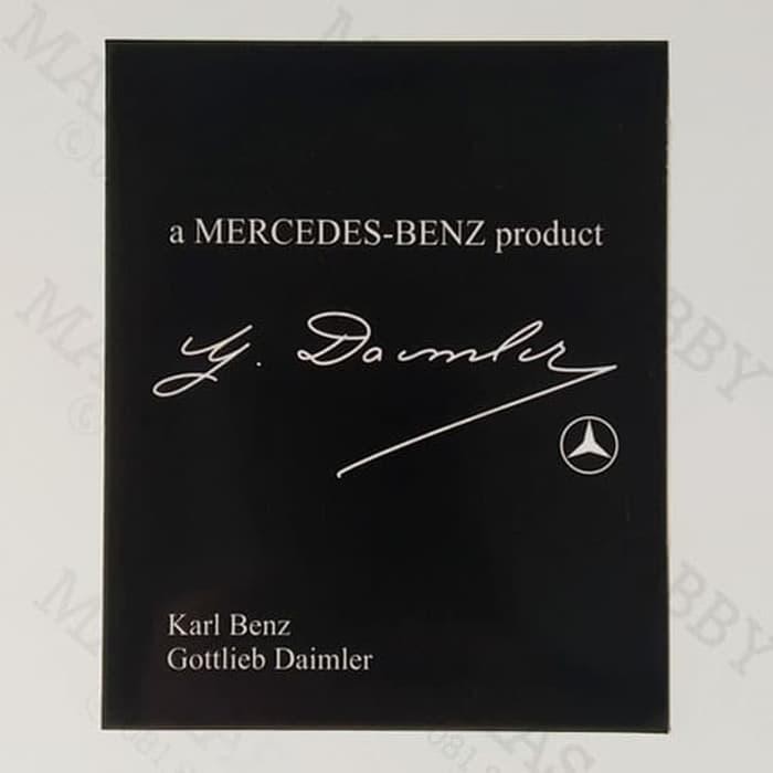 Mercedes Benz Daimler Vertical Stickers / Stickers Stick Inside ...