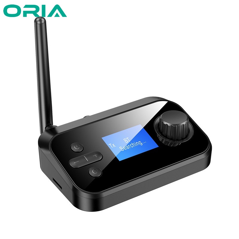 ORIA Coaxial Optical Bluetooth Audio Adapter Receiver with Antenna ...
