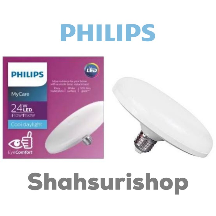 Philips LED BULB UFO LIGHT 24W 24 W WATT E27 | Shopee Singapore
