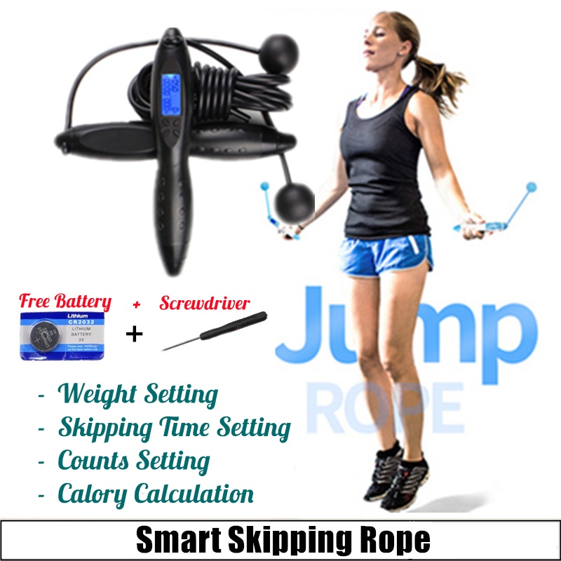 SG Smart Skipping Rope | Wired & Wireless Jump Rope | Fitness Exercise ...