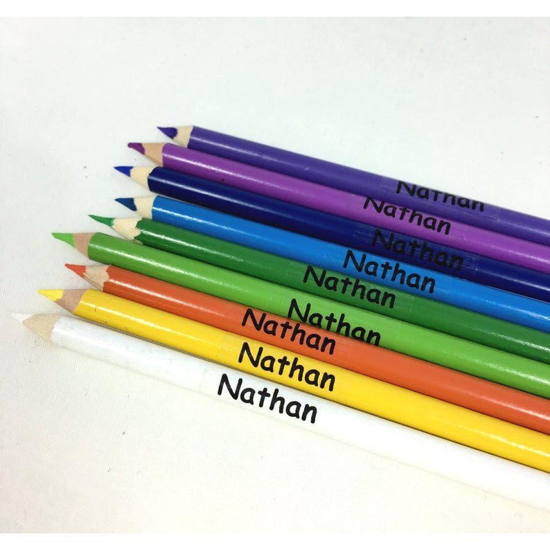 Labels School name labels Name stickers Personalized pencil labels kids ...