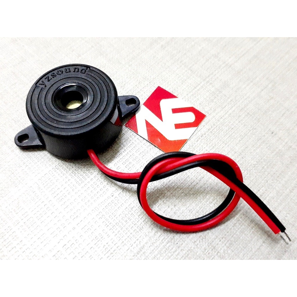 Buzzer Active 3V to 24V Sounder Speaker Alarm Arduino Raspberry Pi ...