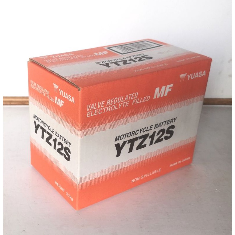 Yuasa Battery Japan YTZ12S Motorcycle Motorbike Honda NC700X | Shopee ...
