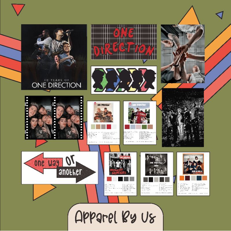 One Direction Wall Decor Set || Zayn || Stranger Things || Olivia ...
