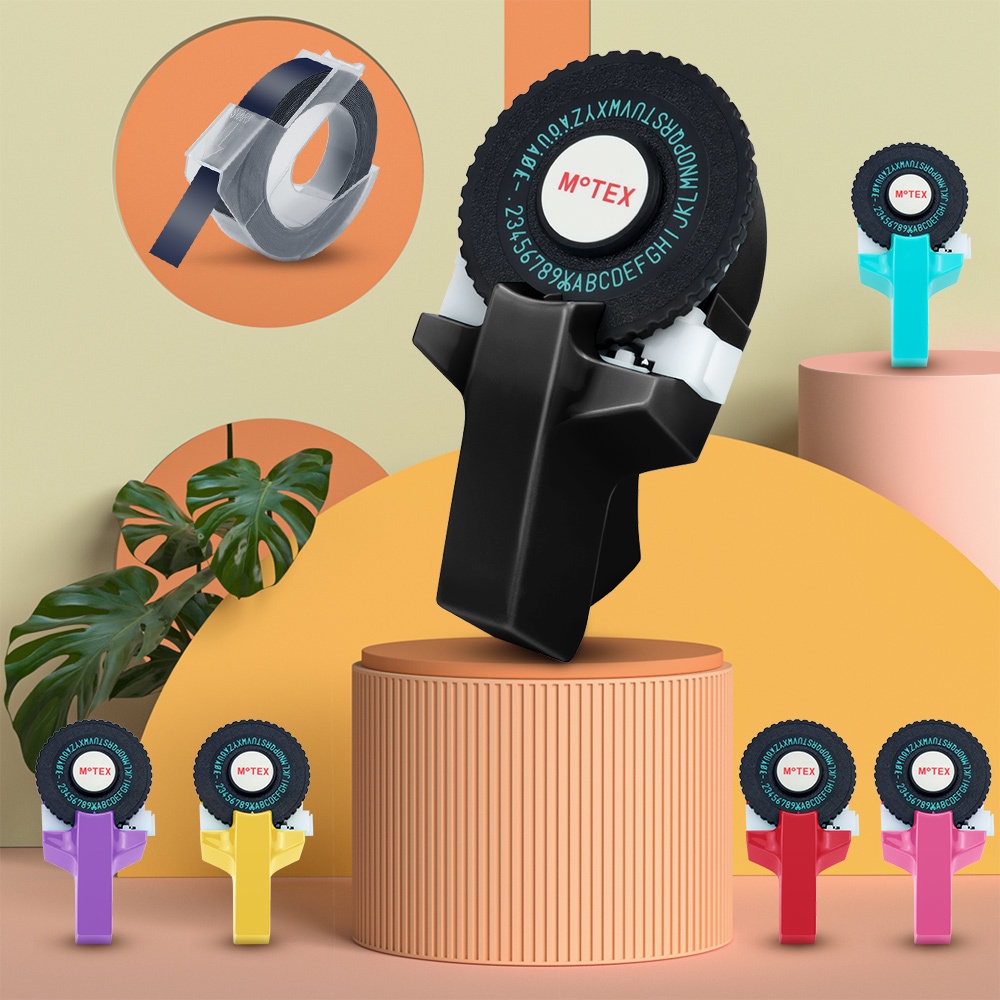 3D Embossing Label Maker Manual Labeling Machine E101 Similar as Motex ...