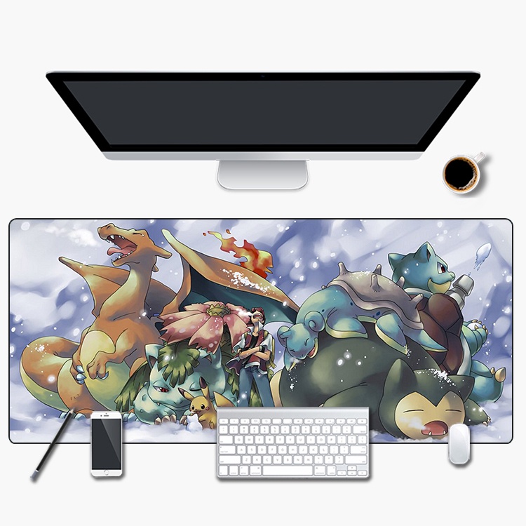 snorlax Mouse pad Computer Notebook Pokémon Table Mat Dormitory ...