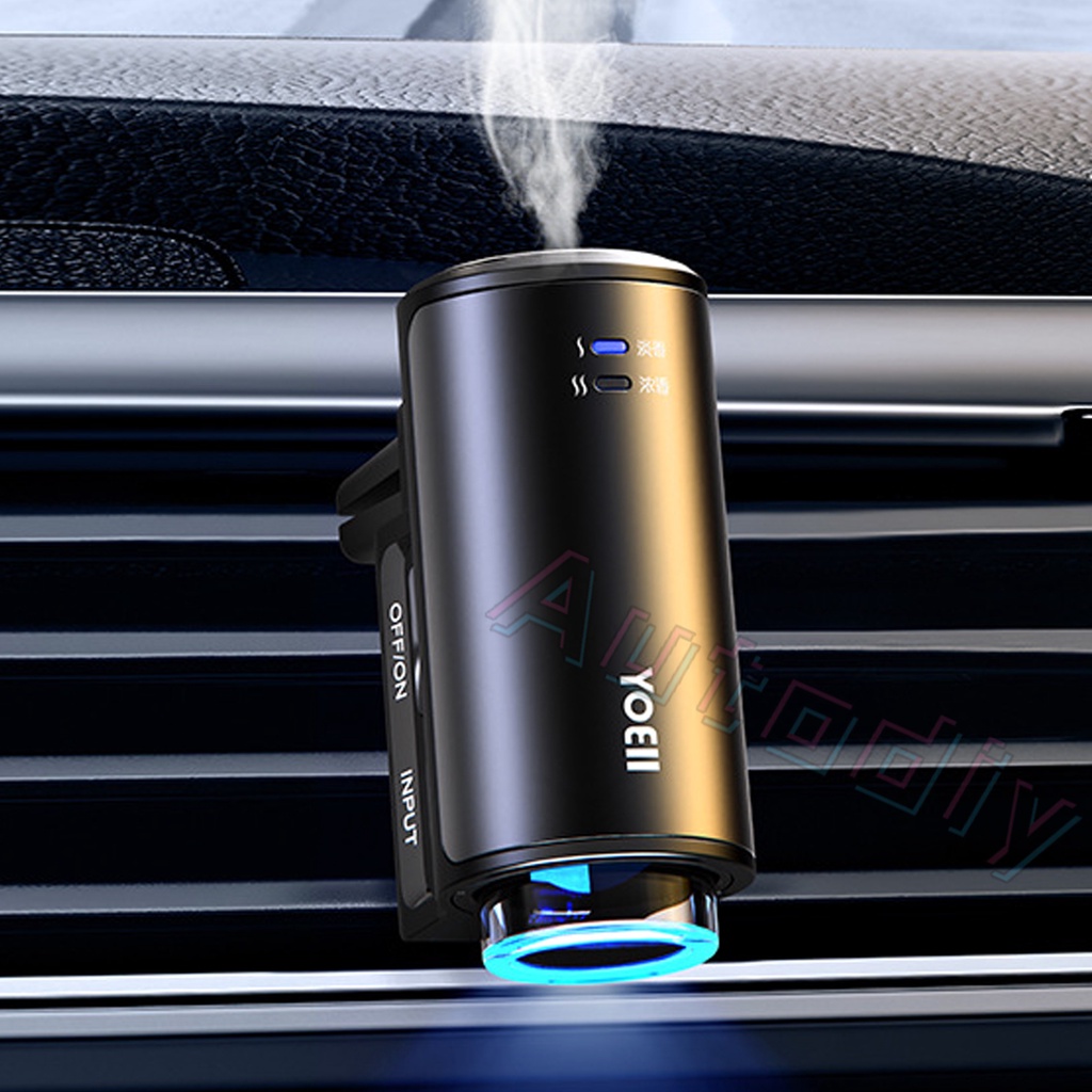 Car Wireless Smart Perfume Diffuser for Car Vent Clips Essential Oil ...