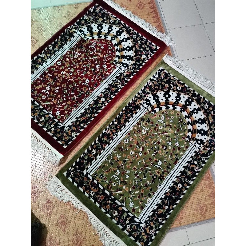 SEJADAH RAUDHAH ORIGINAL MASJID NABAWI TURKEY | Shopee Singapore