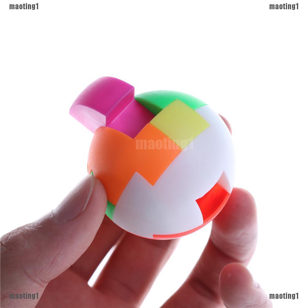 Intelligence Colorful Puzzle Assembly Balls Kids Game Funny Educational ...