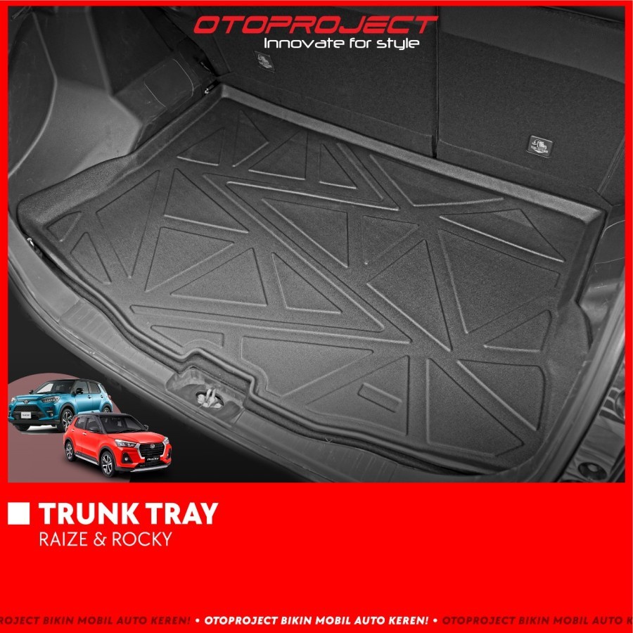 Raize Rocky Car Trunk Tray 2021/2022/2023 OTOPROJECT Rear Luggage ...