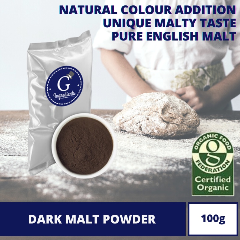 [UK-Formulation] Dark Malt Powder - 100grams [Malt Extract, Dried Malt ...