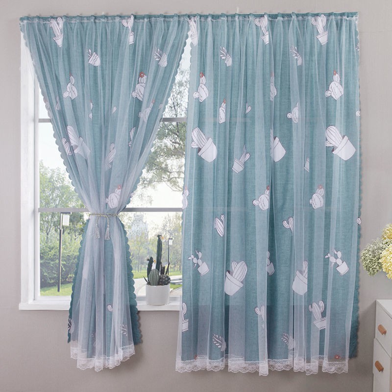 Window Self-adhesive Star Curtain Full-shading Cloth Shading Bedroom ...