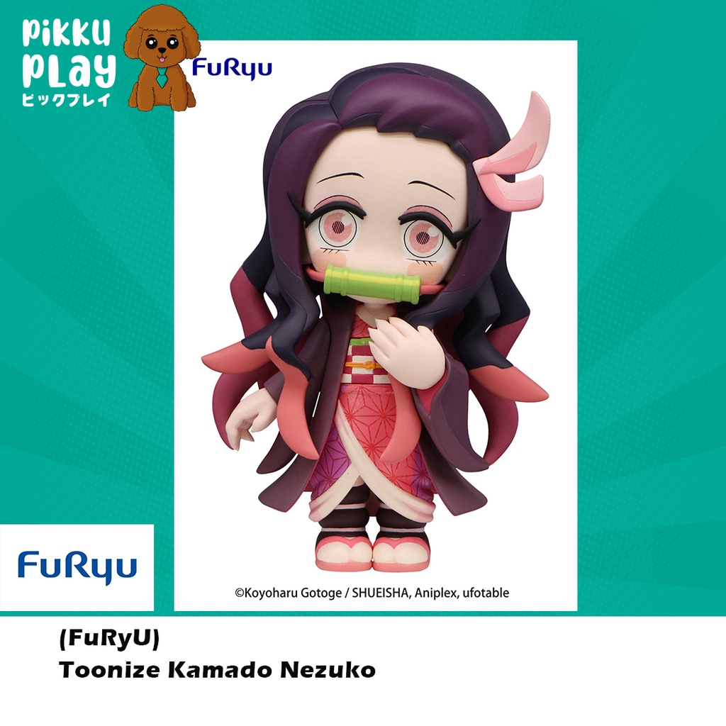 (P-Furyu) Demon Slayer Toonize Kamado Nezuko Kimetsu No Yaiba Anime ...