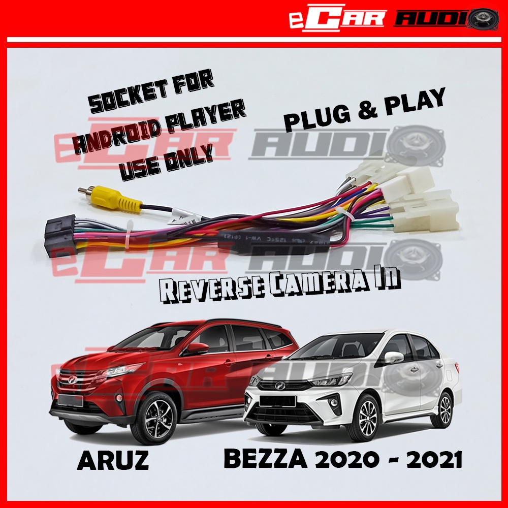 Perodua Aruz Bezza 2020 Axia Myvi 2021 2022 2023 2024 Android Player ...