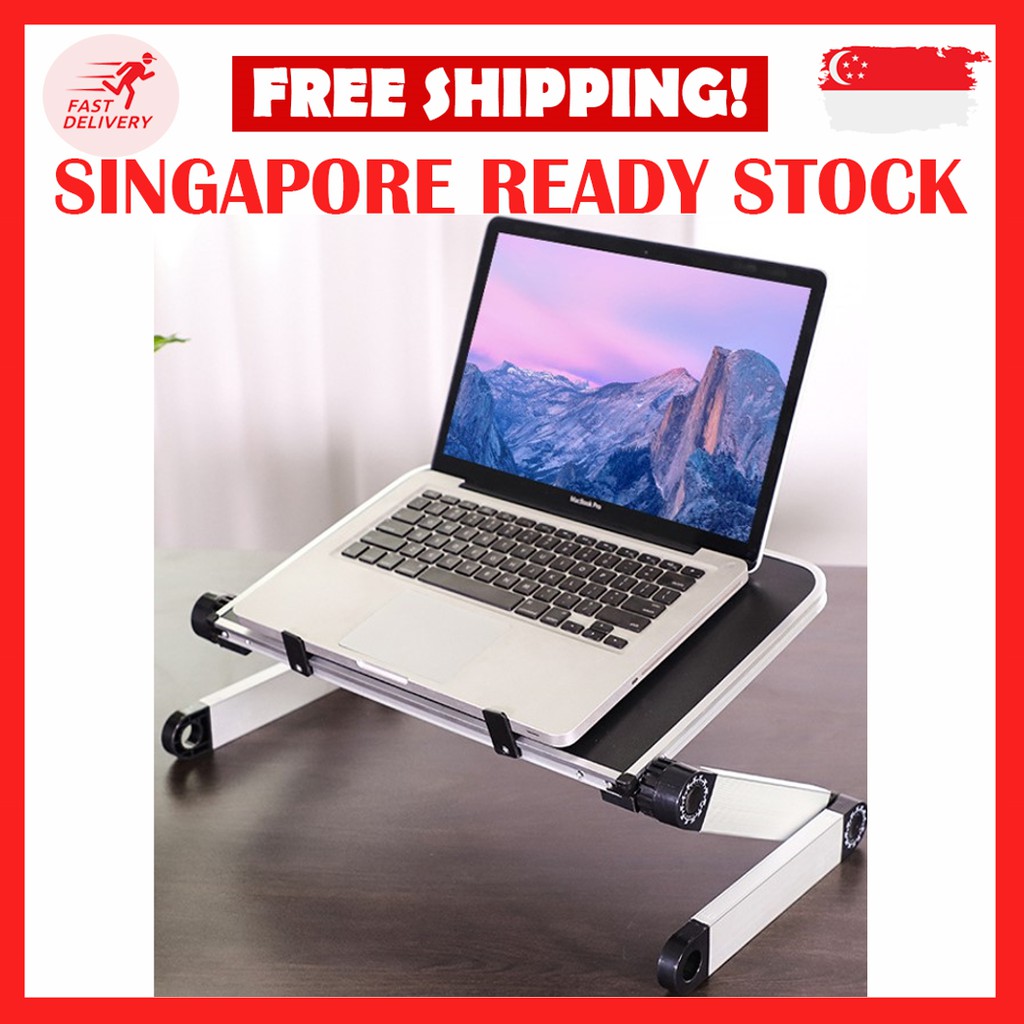 2021 ADJUSTABLE LAPTOP STAND TABLE FOR BED DESK SOFA FOLDABLE LAPTOP ...