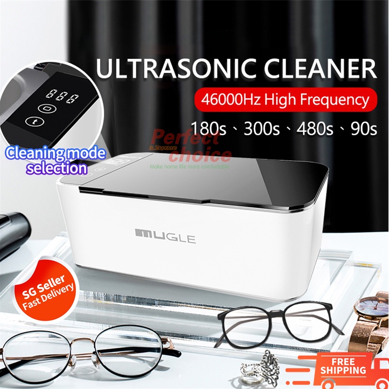 【SG Stock】Portable Ultrasonic Cleaner machine LCD Display Ultrasonic ...