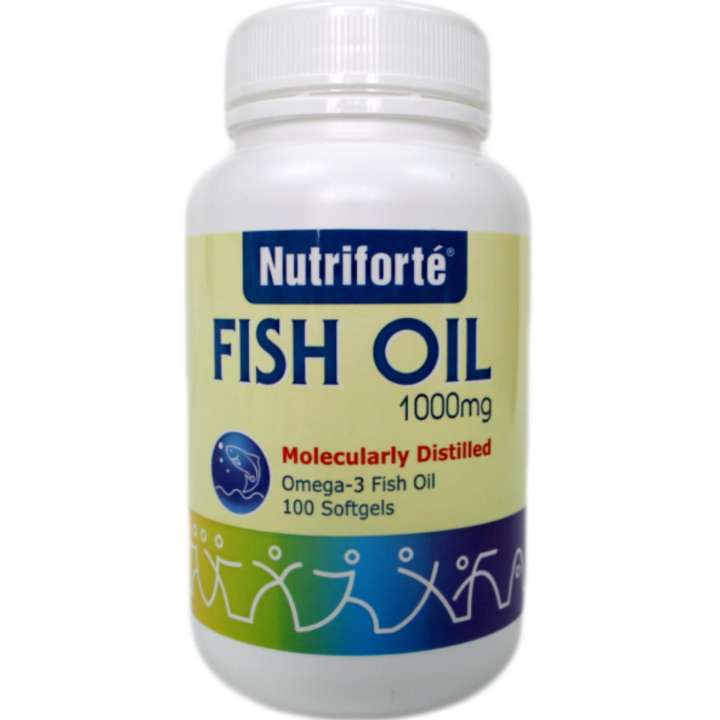 NUTRIFORTE FISH OIL 1000 MG SOFTGELS (100 SOFTGELS) | Shopee Singapore