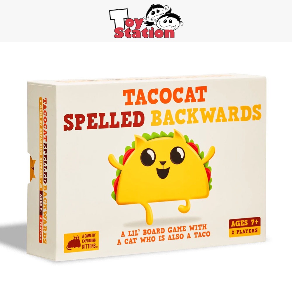 Authentic Tacocat Spelled Backwards Board Game by Exploding Kittens ...