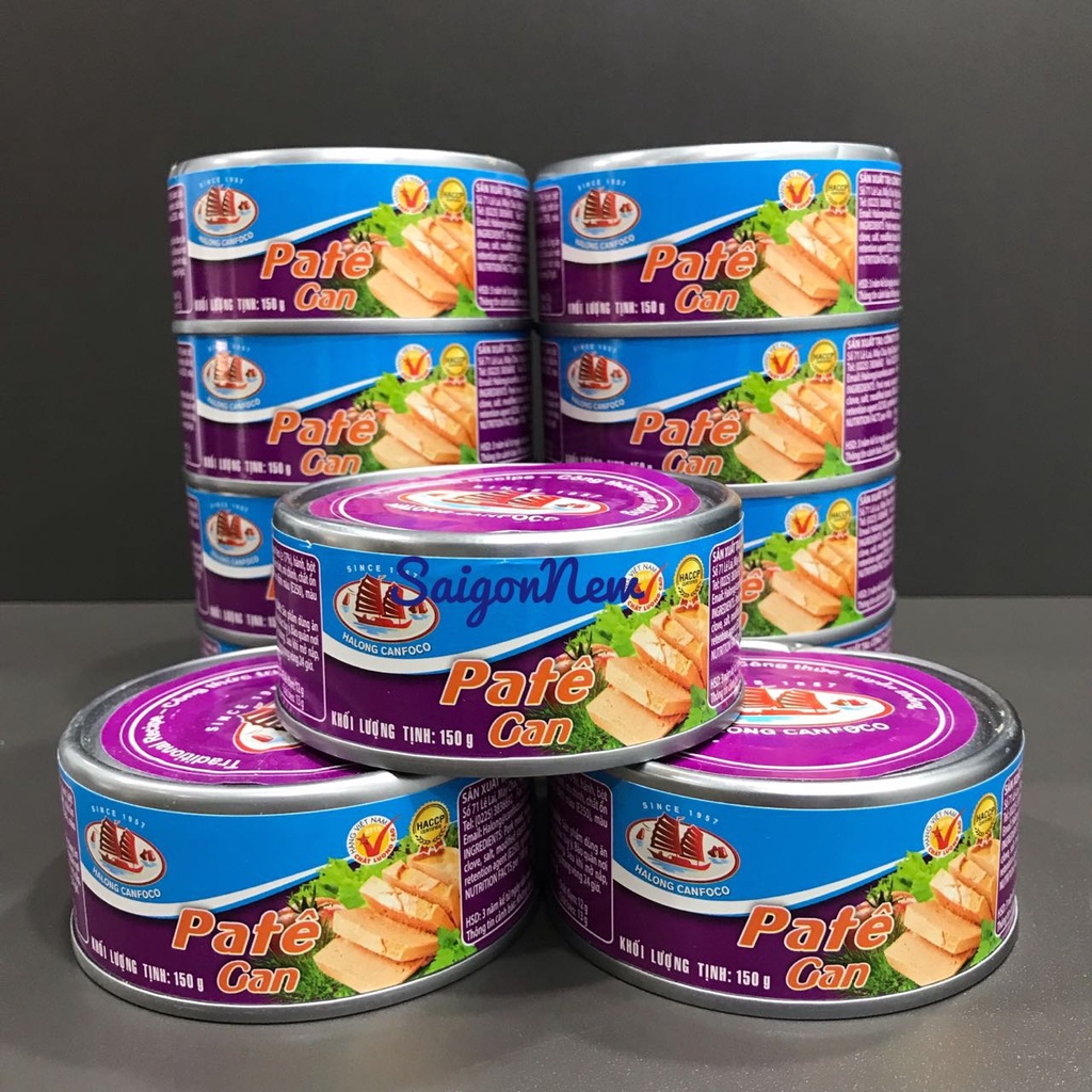 Pate Gan Ha Long Pork Liver 150G | Shopee Singapore