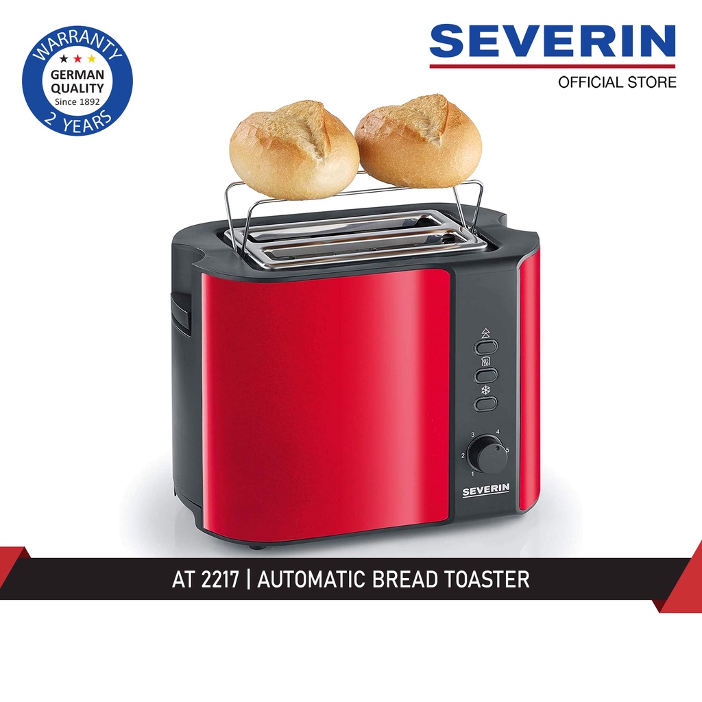 Severin AT 2217 Automatic Bread Toaster with Bun Warmer 2 Year Warranty ...