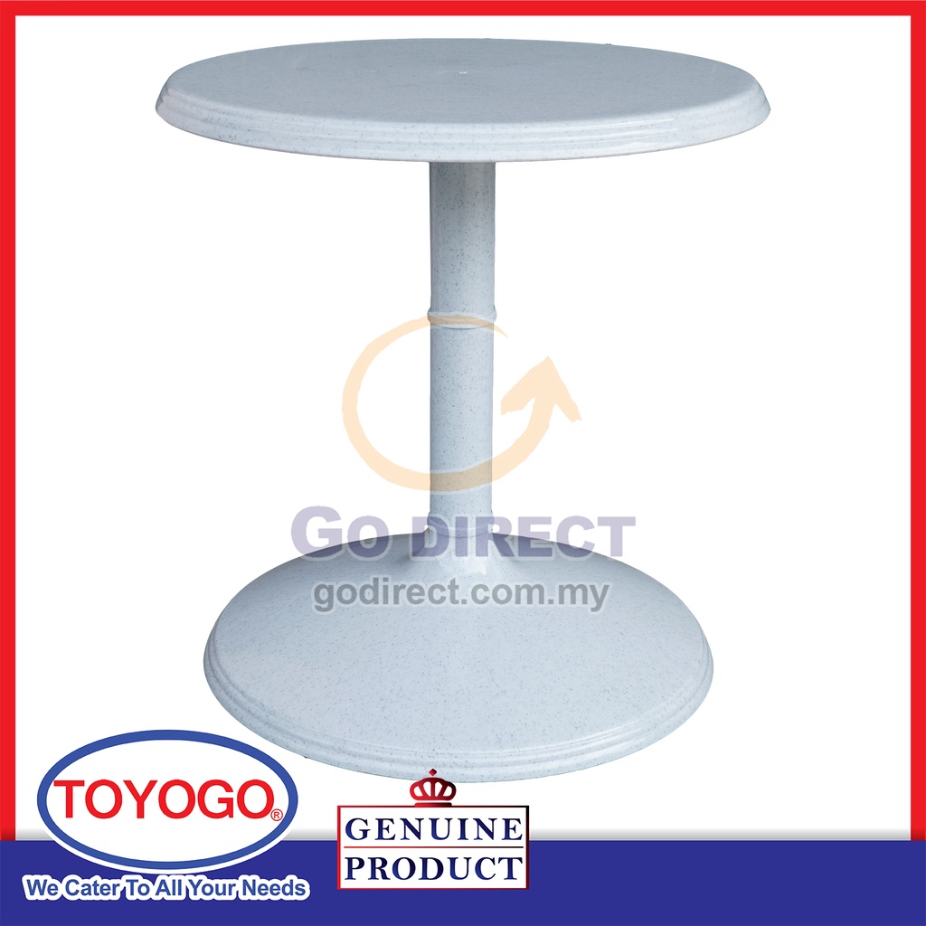 2 X TOYOGO Round Side Table Coffee Table Study Table DIY | Meja (Code ...