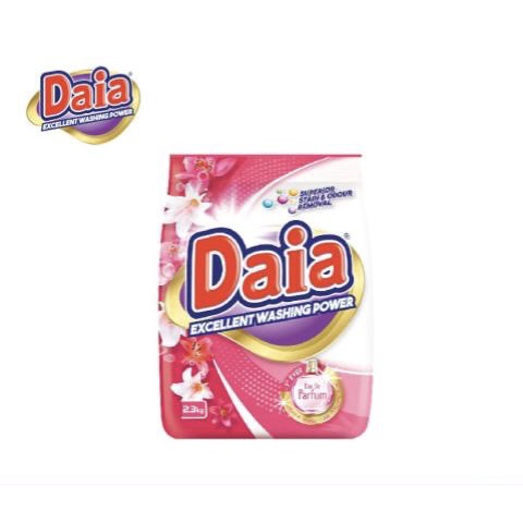 (SG SELLER) Daia Powder Detergent Parfum / Lemon / White / Colour ...