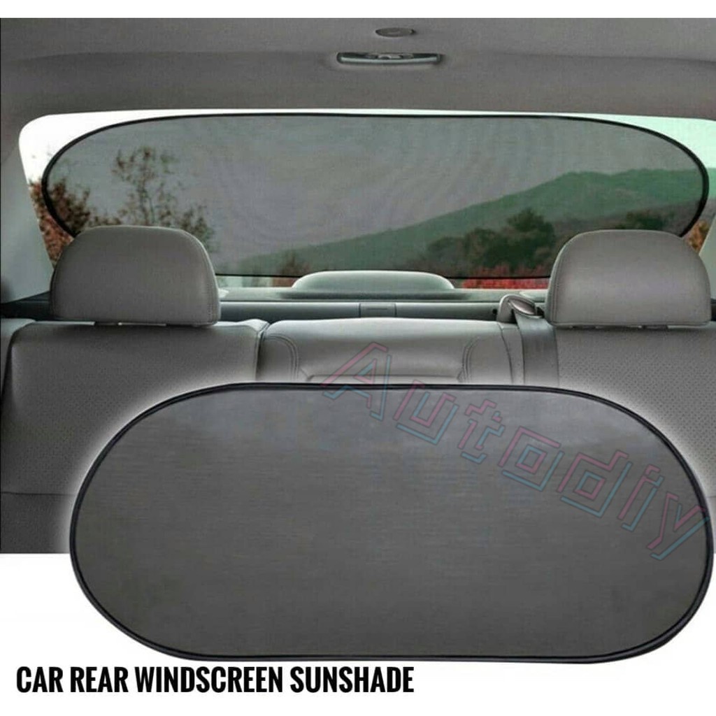 Car Sunshade Rear Window Sun Shade Windshield Sunshade Anti-UV Mesh ...