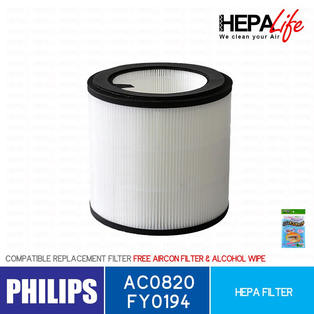 PHILIPS AC0820 FY0194 Compatible Hepa Filter - Hepalife | Shopee Singapore