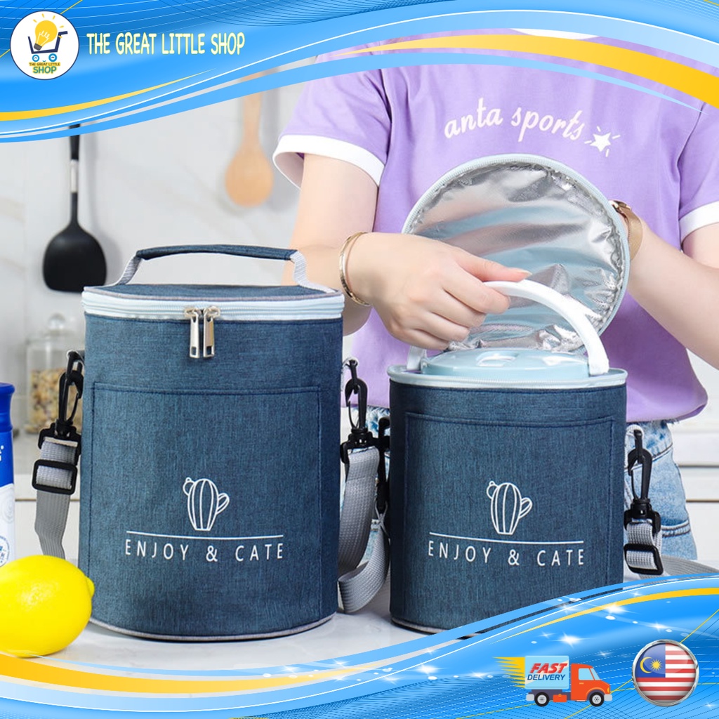 Insulation Thermal Bag Thick Keep Warm Lunch Box Cooler Bag Ice Food ...