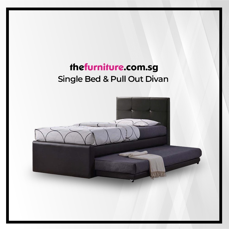 Single Bed & Pull Out Divan | Shopee Singapore