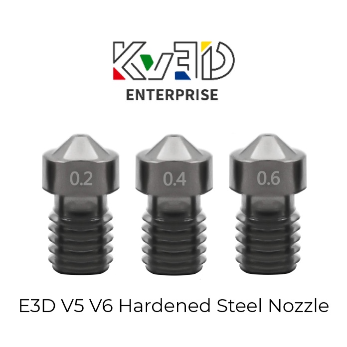 [Local Stock] Hardened Steel Nozzle (1pcs) | E3D | MK8 | 3D Printer ...