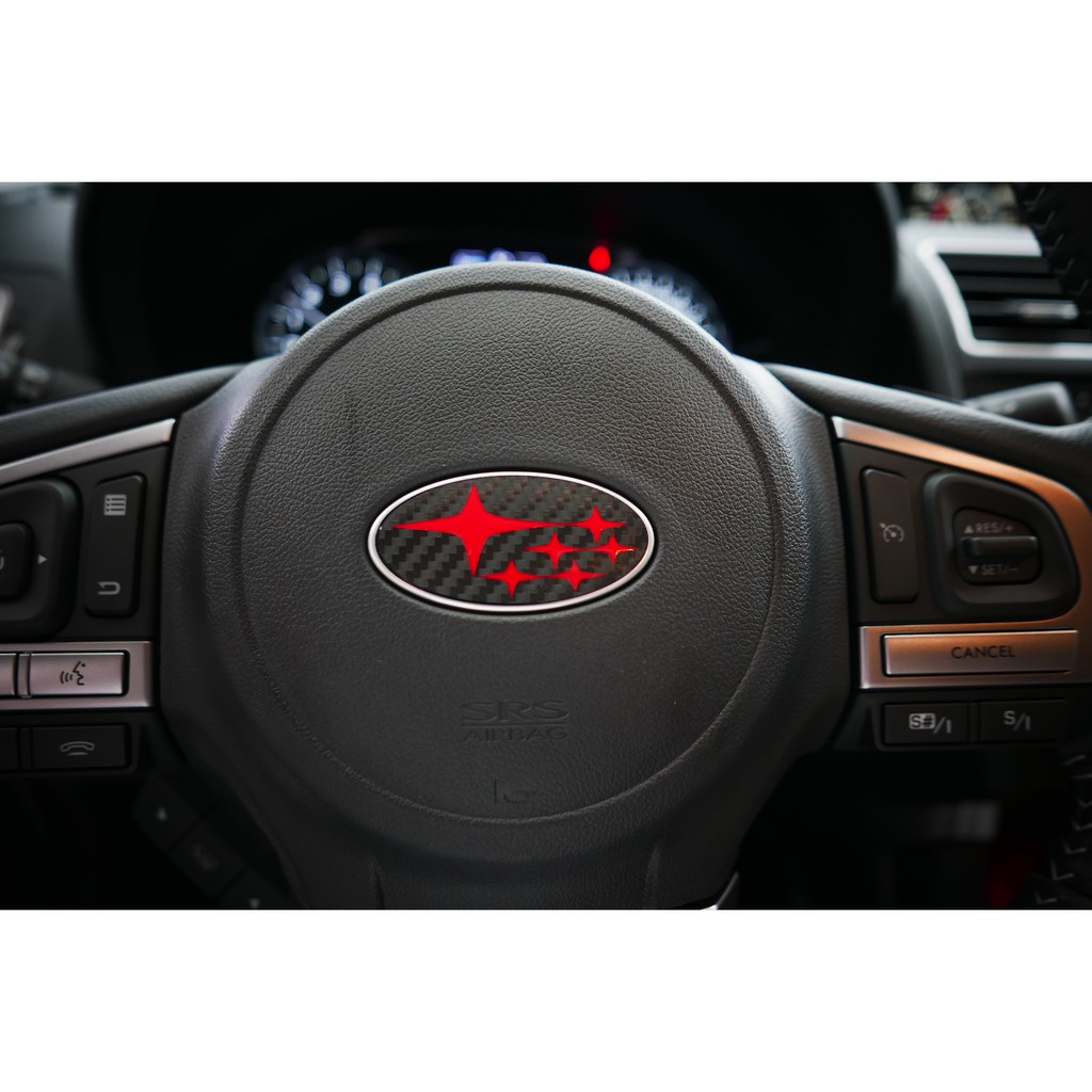 SUBARU Whole Car Series [Steering Wheel Sticker] 3M No Residual Glue ...