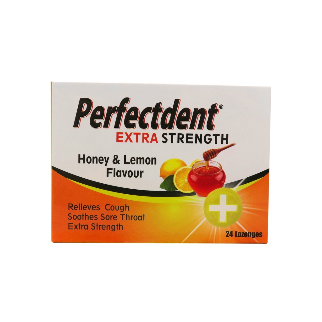 PERFECTDENT LOZENGES - Honey & Lemon | Shopee Singapore