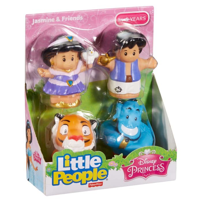 Fisher PRICE LITTLE PEOPLE Disney Princess Jasmine & Friends Aladdin ...