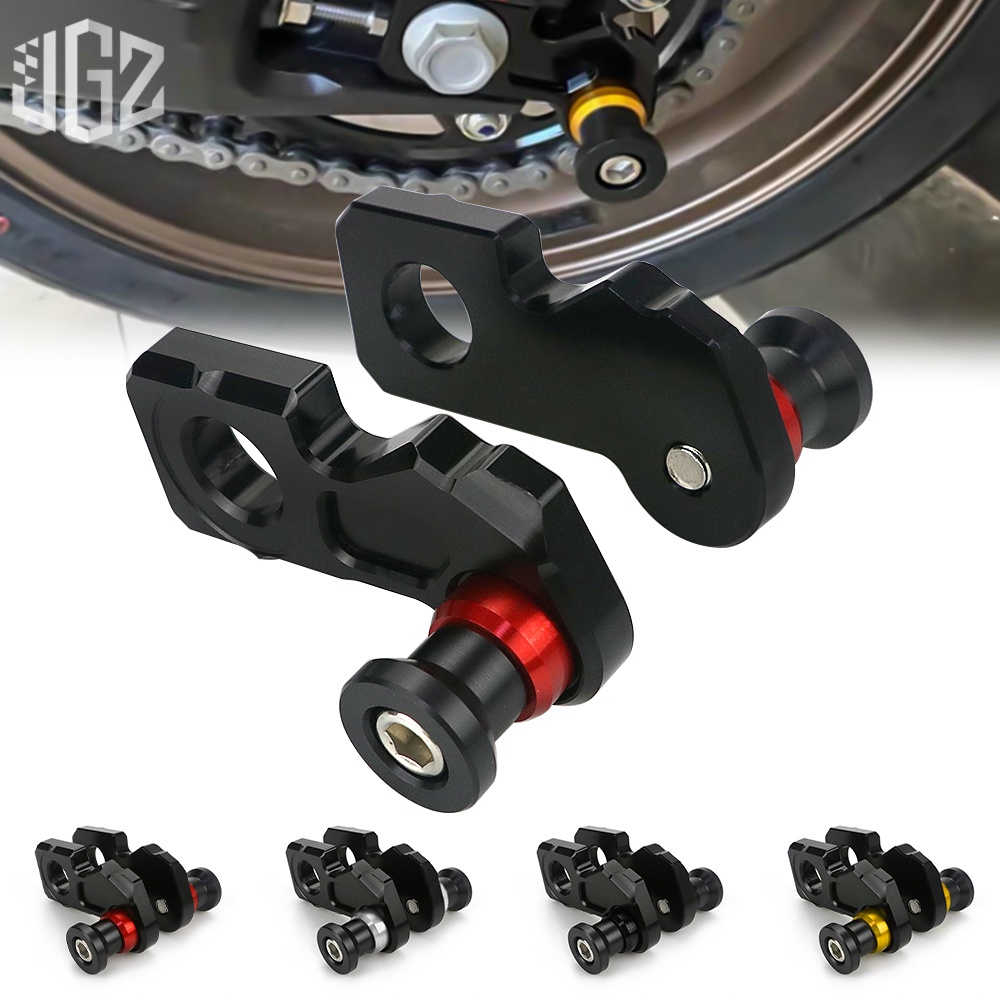 Motorcycle Rear left/right Wheel Fork Axle Slider Swingarm Spools Stand ...