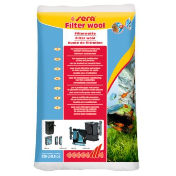 Sera Aquarium Filter Wool (250g) | Shopee Singapore