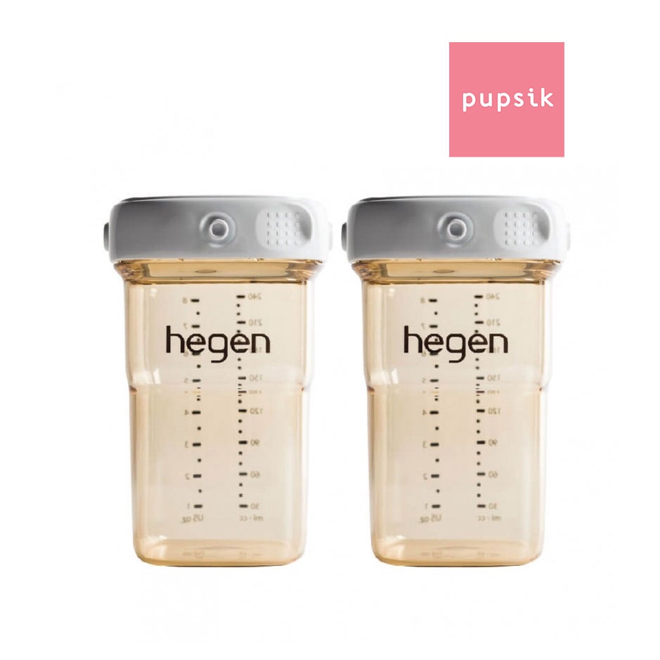 Hegen PCTO 2-Pack Breast Milk Storage PPSU 240ml/8Oz | Shopee Singapore
