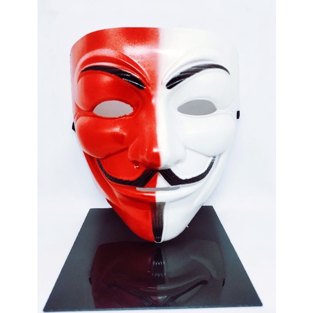 Indonesian hacker Mask/Garuda ultras Mask/Halloween Mask | Shopee Singapore
