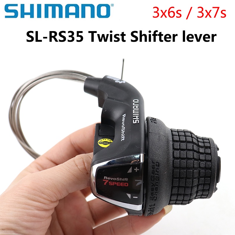 shimano Revoshift SL-RS35 3X6s 3X7s grip Twist Shifter 18S 21s MTB ...