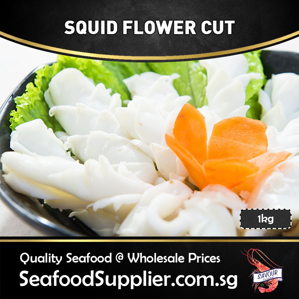 Squid Flower Cut (1kg) (Savour Gourmet) | Shopee Singapore