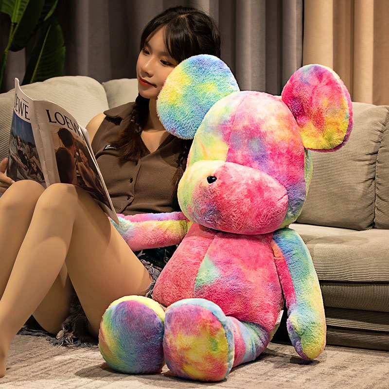 3 Sizes Stuffed Toy Vicken Bear Brick Bear Plush Toy Doll Birthday ...