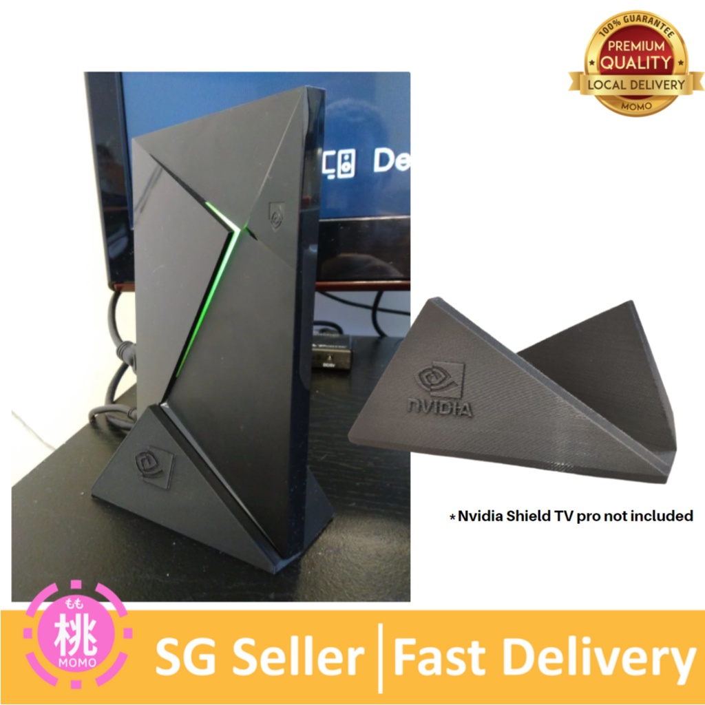 3D Printed NVIDIA Shield TV Pro Stand (2017 & 2019 Pro version only ...