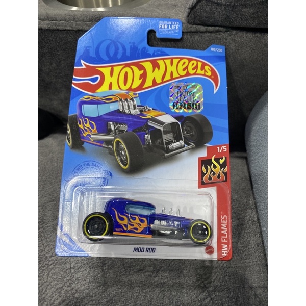 Hot Wheels Mod Rod (HW FLAMES) Blue | Shopee Singapore