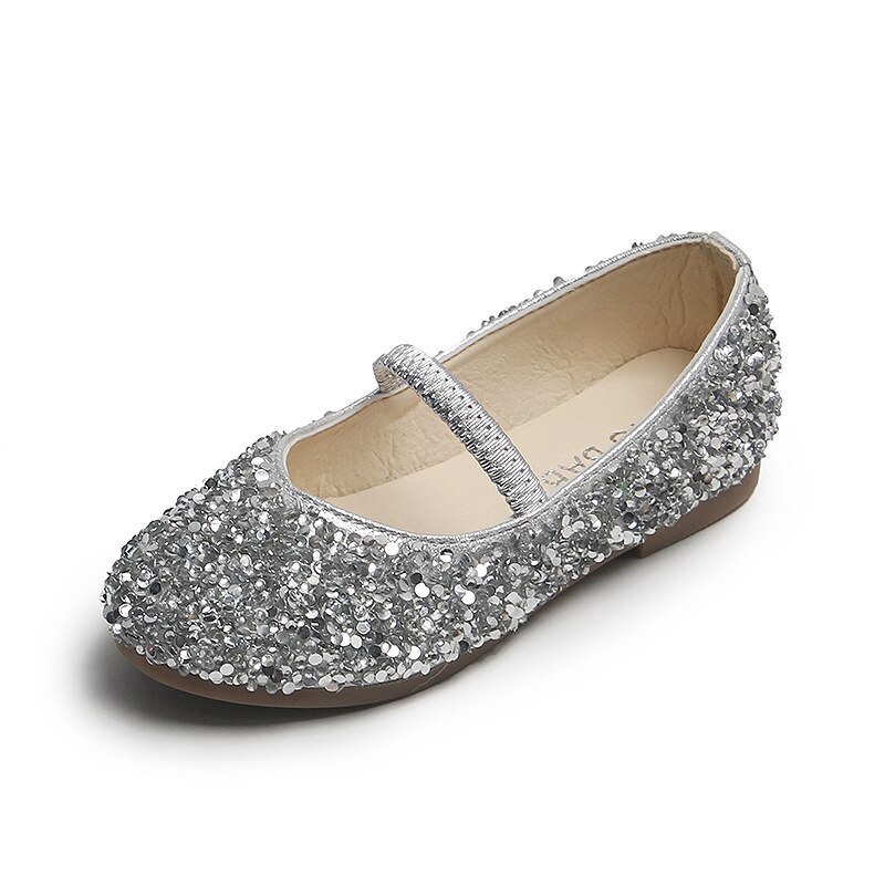 2020 Early Autumn Children Flats For Girls Toddlers Flats Shoes Sequins ...