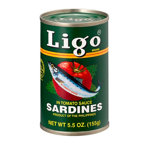 Ligo Sardines In Tomato Sauce 155G [Philippines] | Shopee Singapore