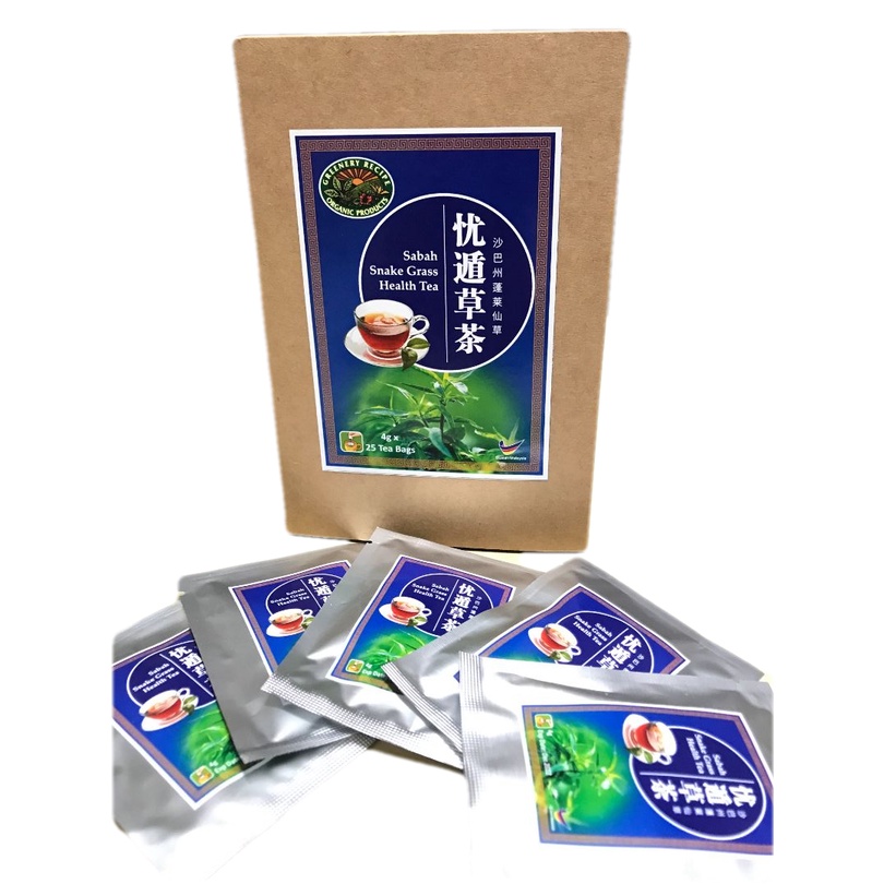 Sabah Snake Grass Tea | 忧遁草茶 4g x 25 | Shopee Singapore