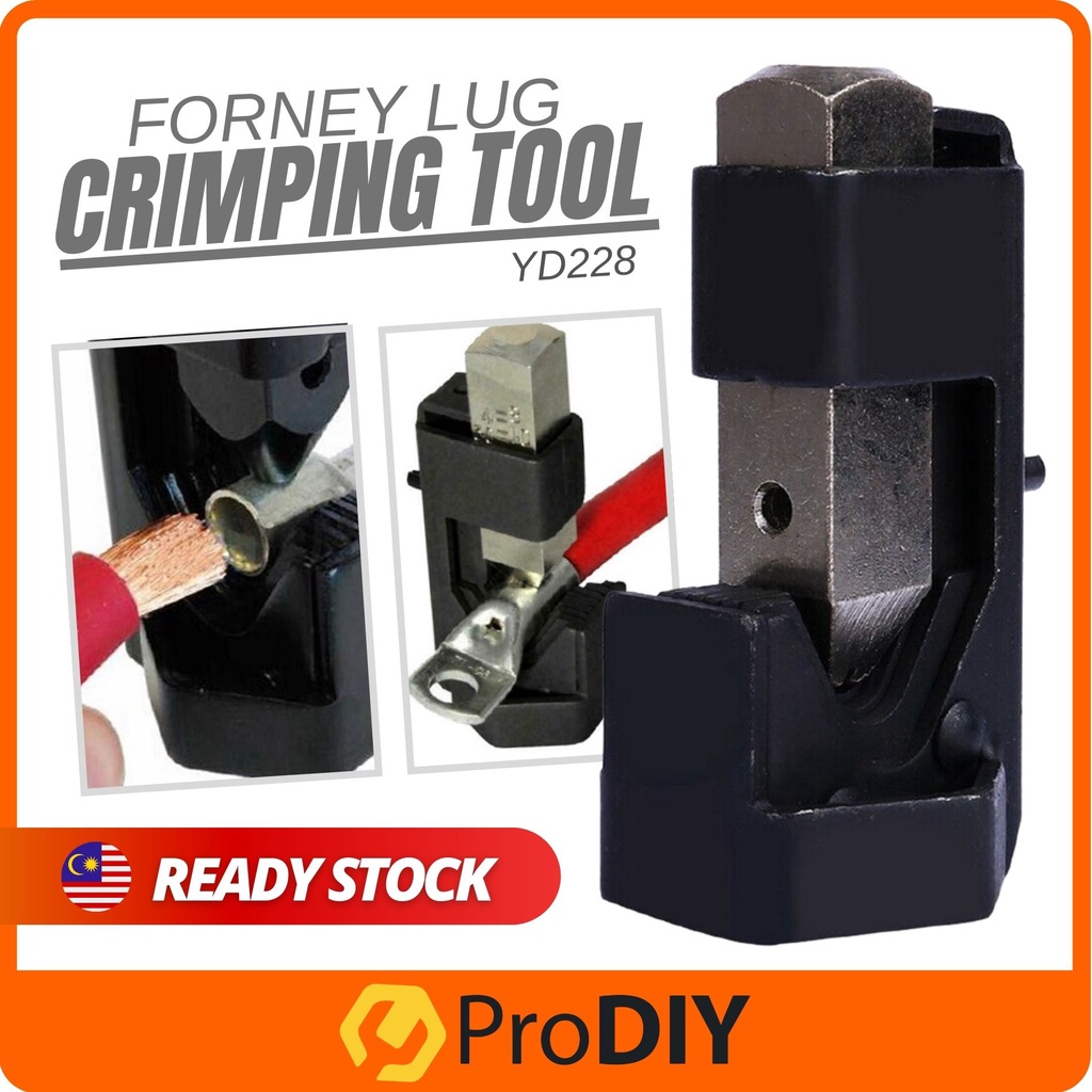 Cable Lug Crimping Tool Auto Heavy Duty Hammer Type Spring Loaded Wire ...